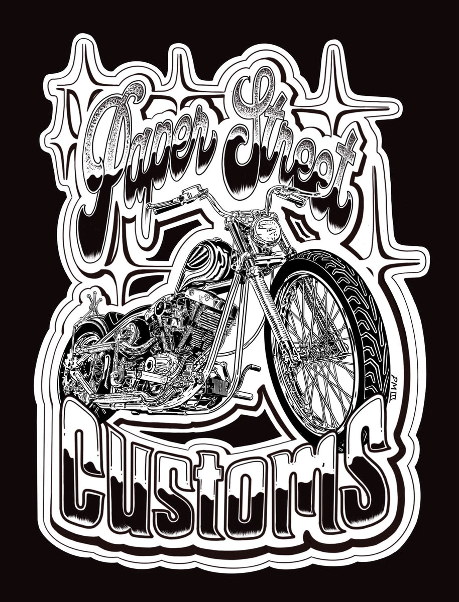 Paper Street Customs-Handmade Custom Motorcycle Parts and Fabrication